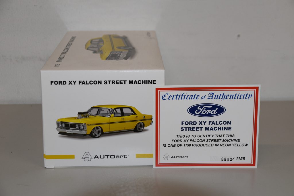 1:18 Scale Ford XY Falcon Street Machine - #01/1158 - Jays Diecast Models