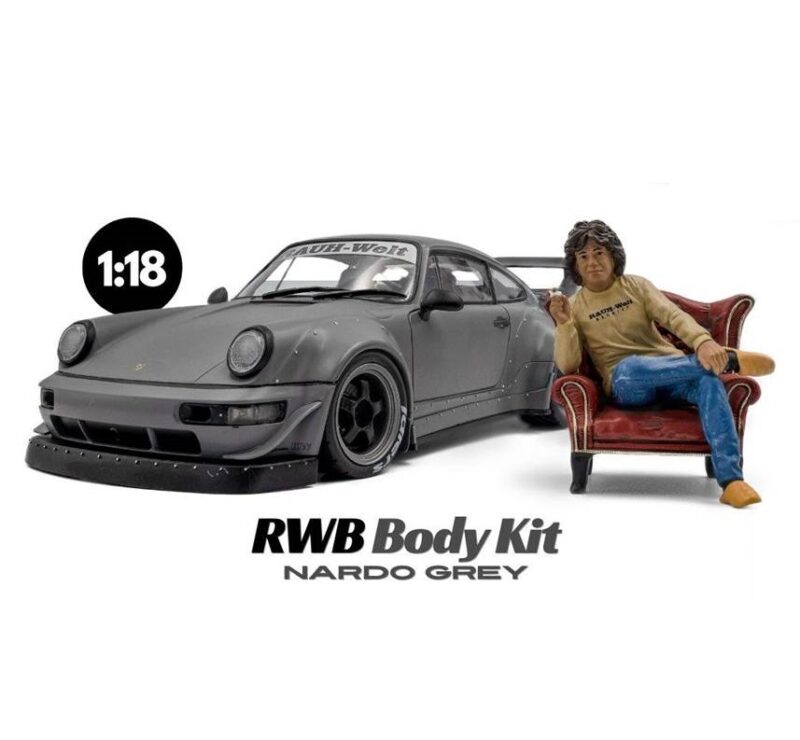 1:18 Scale Porsche 964 RWB Body Kit Edition - Akira Nakai